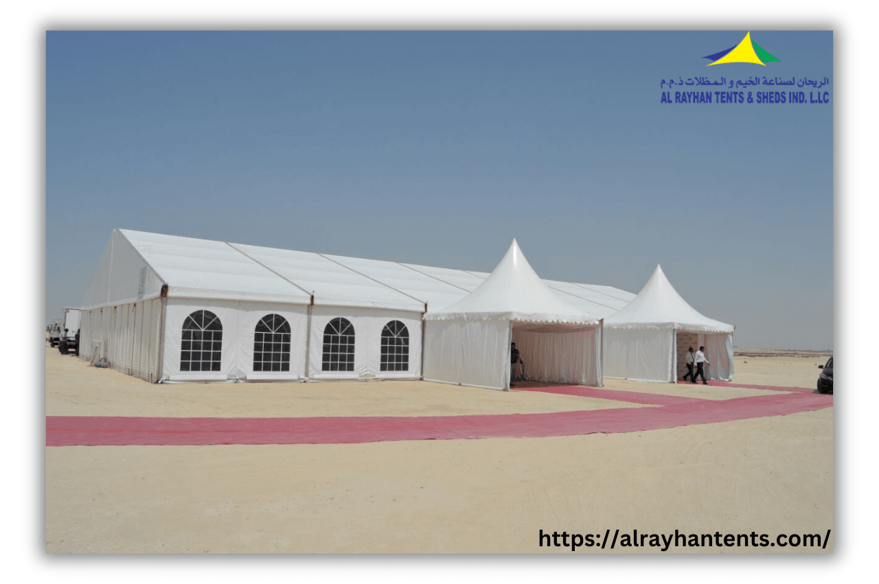 PVC Tents UAE - AL RAYHAN TENTS & SHEDS